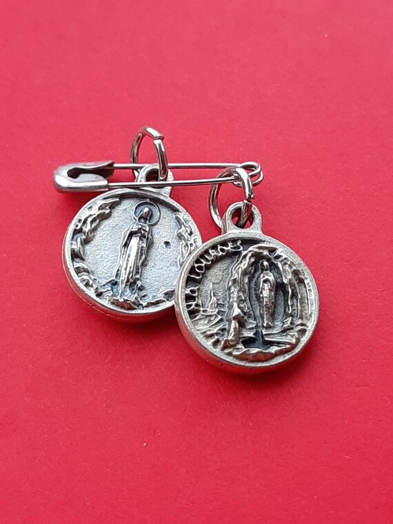 Vintage assortment French relief religious Catholic s… - Gem