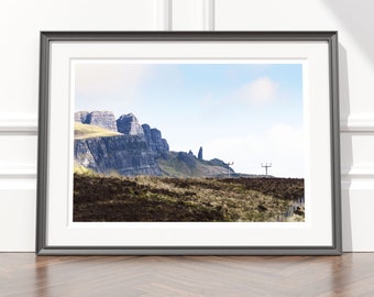 Scotland Panorama Poster Print Authentic Landscape Artwork for Living ...