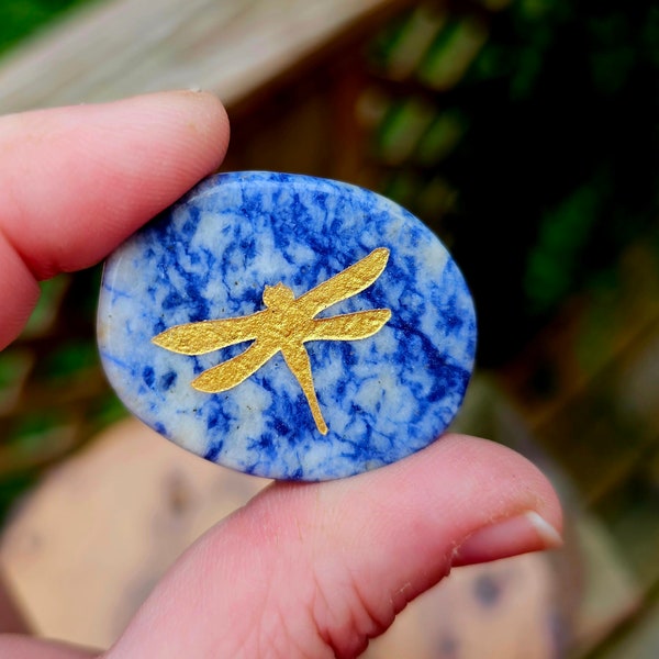 Stone Dragonfly - Etsy