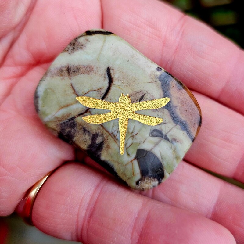 Stone Dragonfly - Etsy
