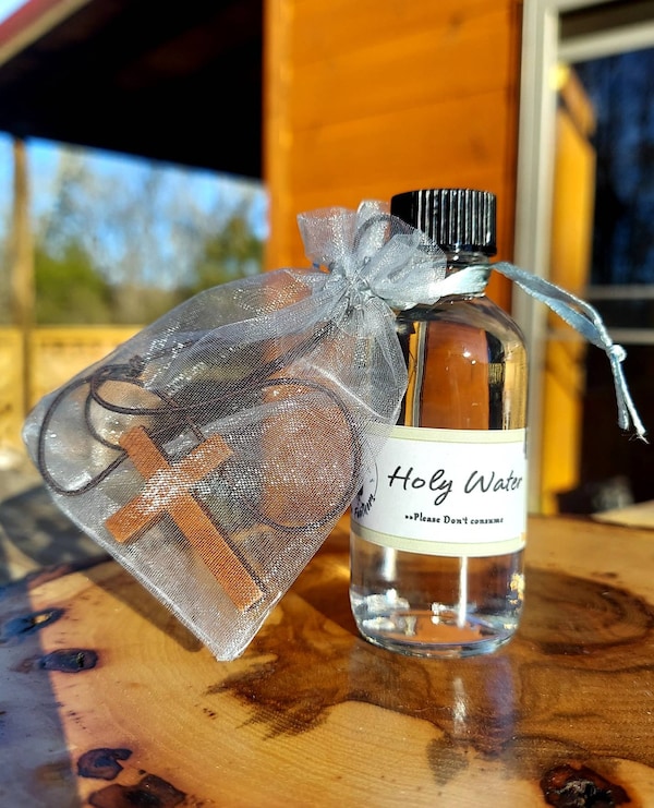Catholic Exorcised Holy Water Gifted With Spray Bottle Free Refills ...