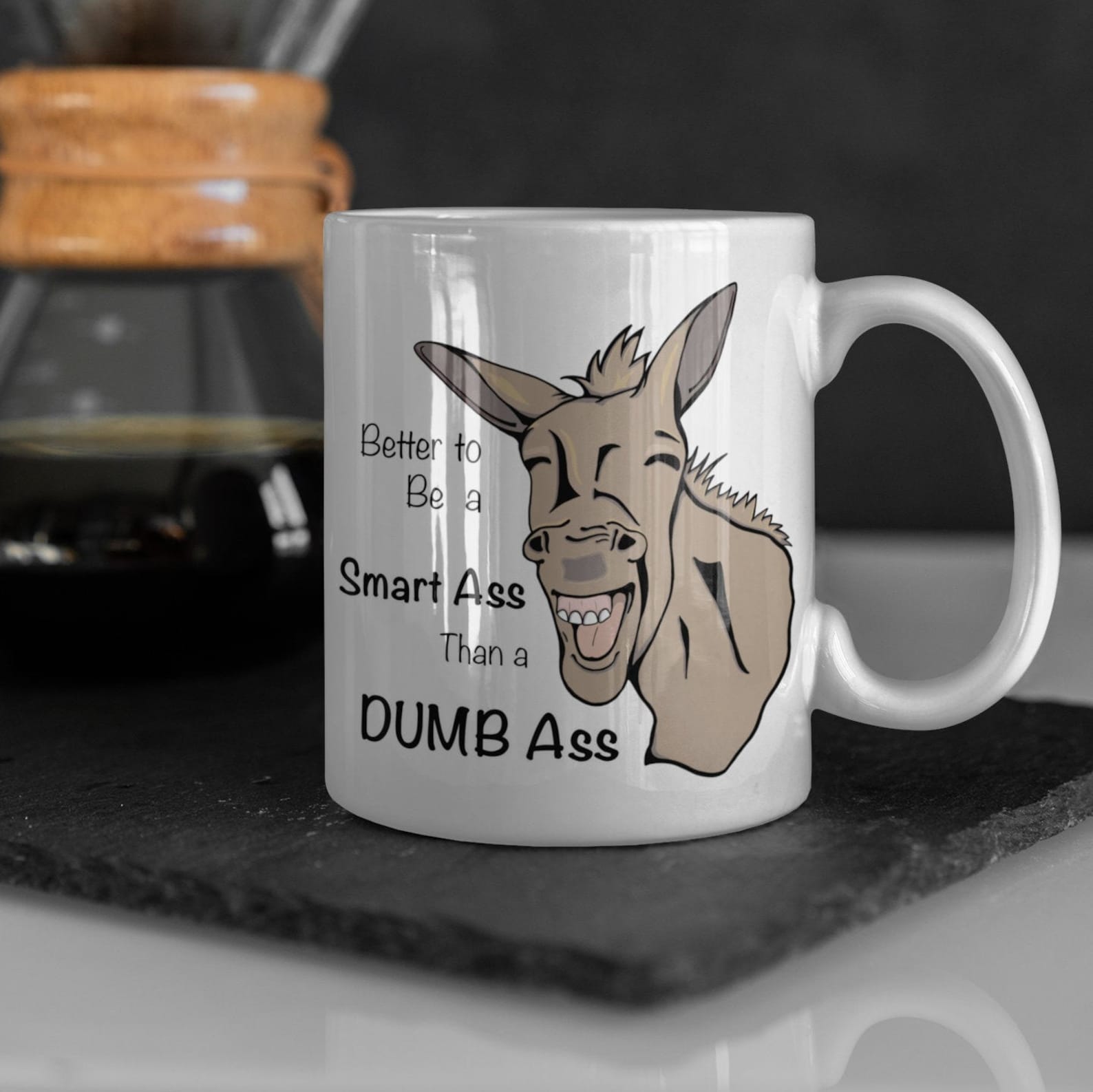 Better to Be a Smart Ass Than A Dumb Ass Funny Animal Tee | Etsy