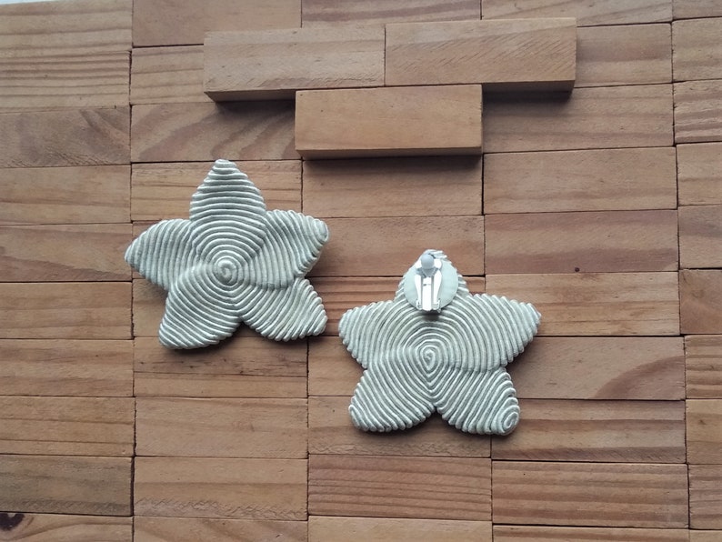 Frangipani Bon Bon Clip on Earringsstud / Post Lilac Pink - Etsy