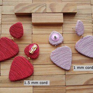 Ivory Olive Jacaranda Bon Bon Clip on Earringsstud / Post - Etsy