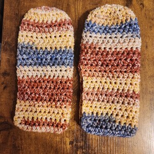 Men's Slippers, Elderly Crochet House Slipper, Manly Knit Slipper Socks ...