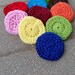Nylon Net Scrubbies Set of 3 Crochet Pot Scrubbers Mesh - Etsy