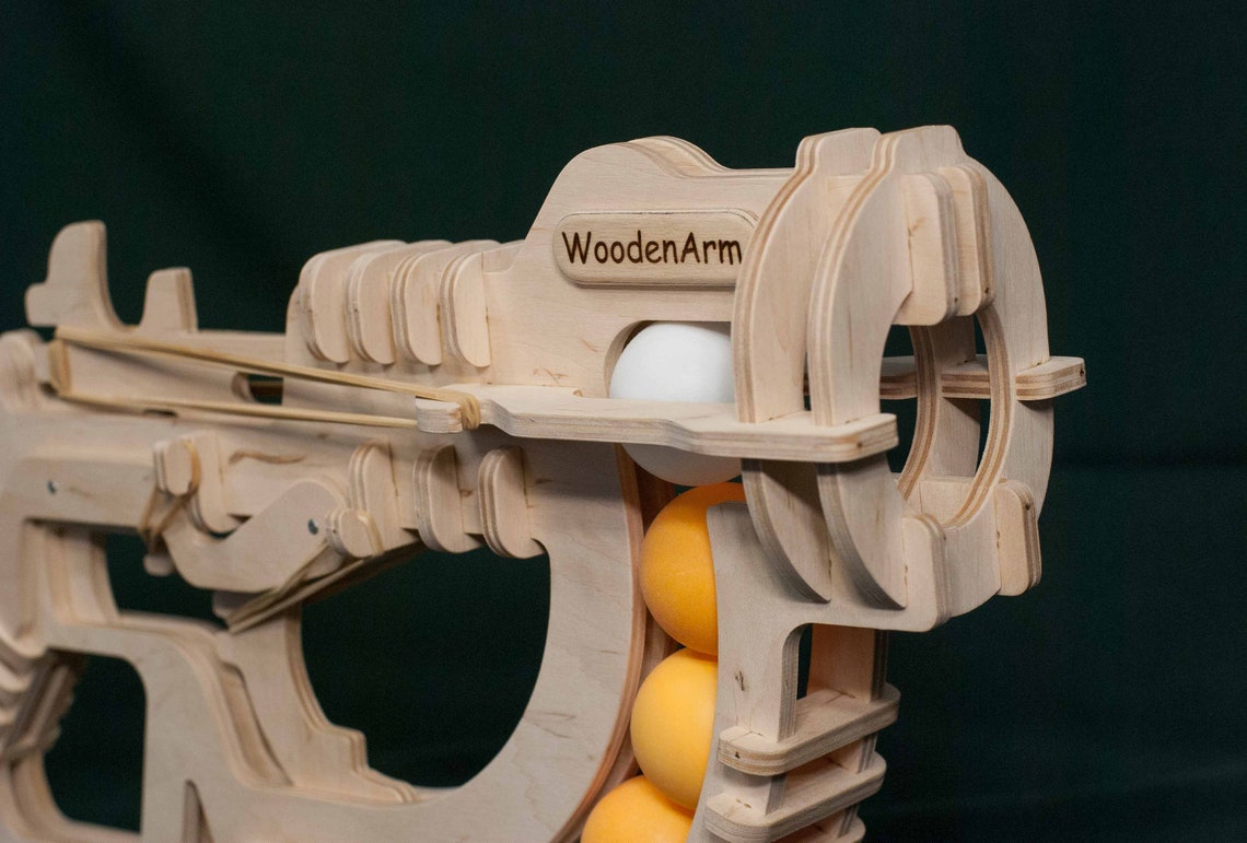 Ping Pong Gun Ping Pong Ball Shooter Handmade Child's - Etsy Canada