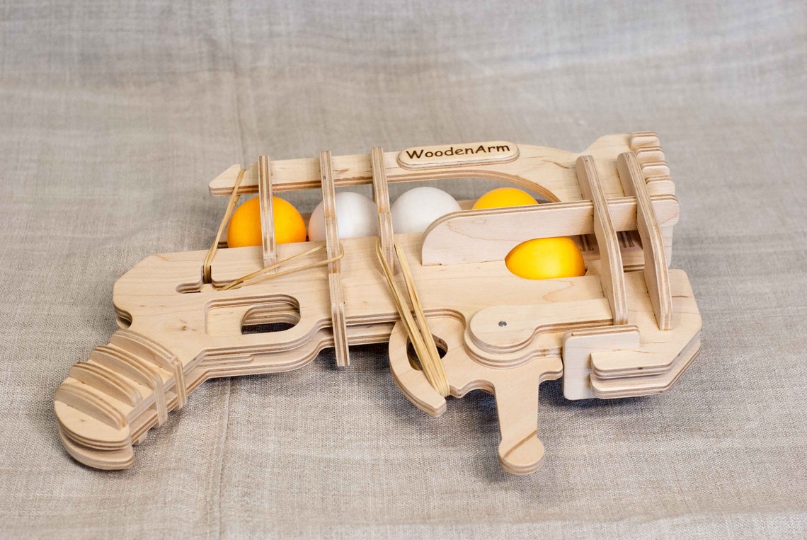 Ping Pong Gun Ping Pong Ball Shooter Handmade Child's | Etsy Canada