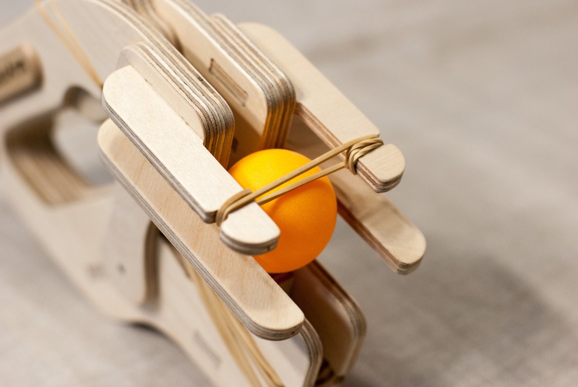 Ping Pong Gun Ping Pong Ball Shooter Handmade Child's - Etsy