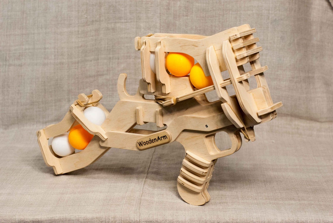 Ping Pong Gun Ping Pong Ball Shooter Handmade Child's - Etsy