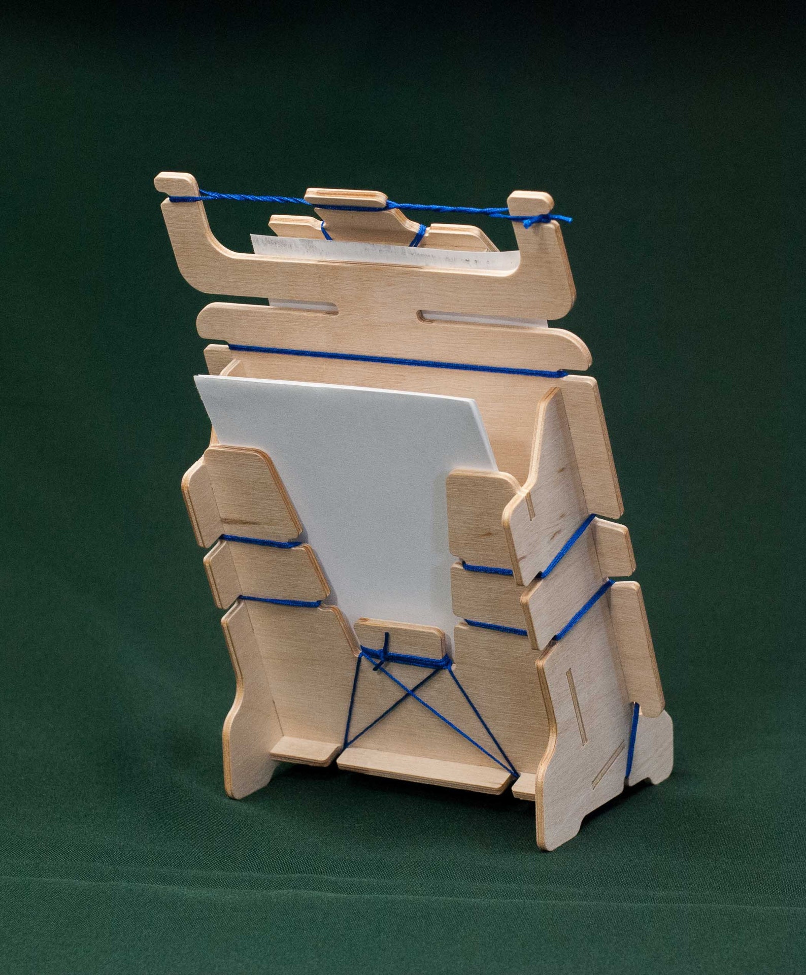 Note Paper Holder Wooden Memo Paper Holder Desk Organizer - Etsy