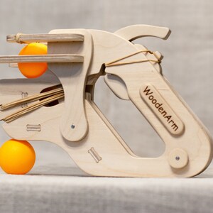 Ping Pong Gun Ping Pong Ball Shooter Handmade Child's - Etsy