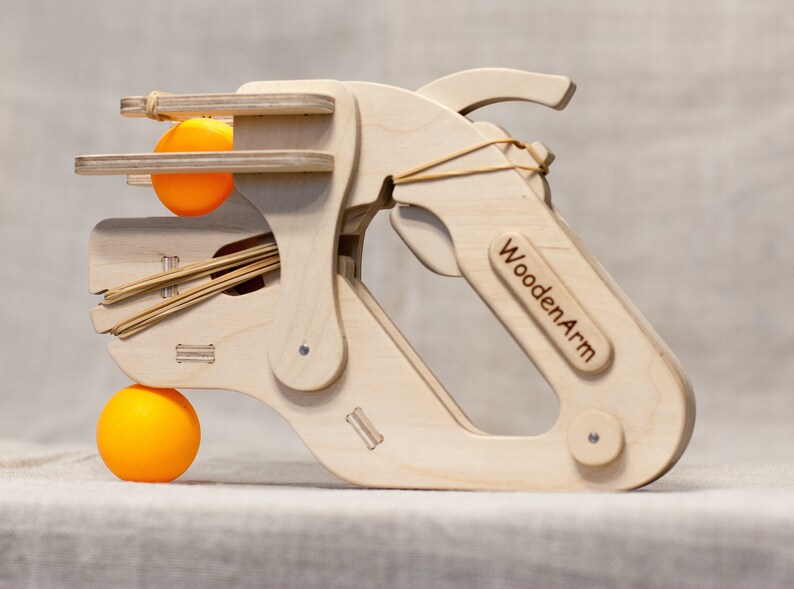 Ping Pong Gun Ping Pong Ball Shooter Handmade Child's - Etsy