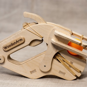 Ping Pong Gun Ping Pong Ball Shooter Handmade Child's - Etsy