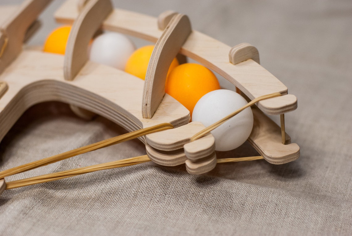 Ping Pong Gun Ping Pong Ball Shooter Handmade Child's | Etsy