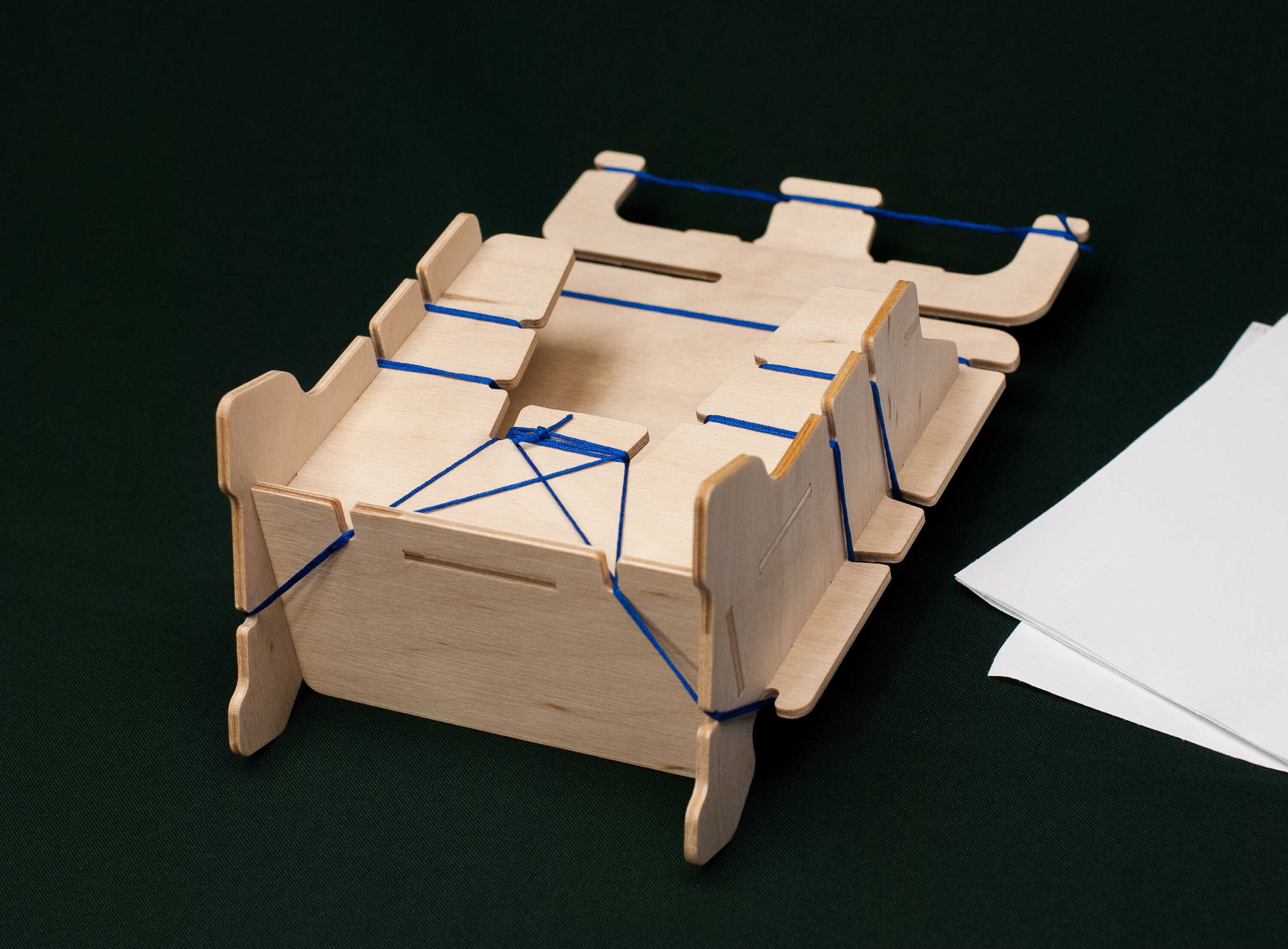 Note Paper Holder Wooden Memo Paper Holder Desk Organizer - Etsy