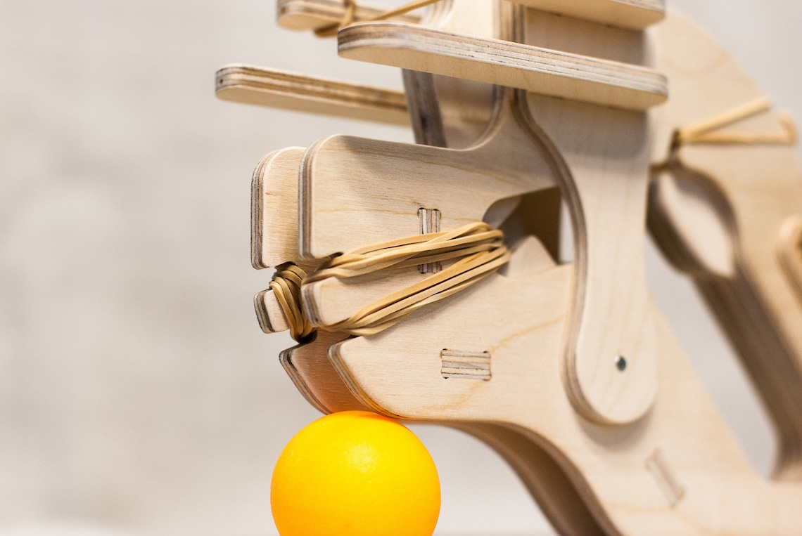 Ping Pong Gun Ping Pong Ball Shooter Handmade Child's - Etsy