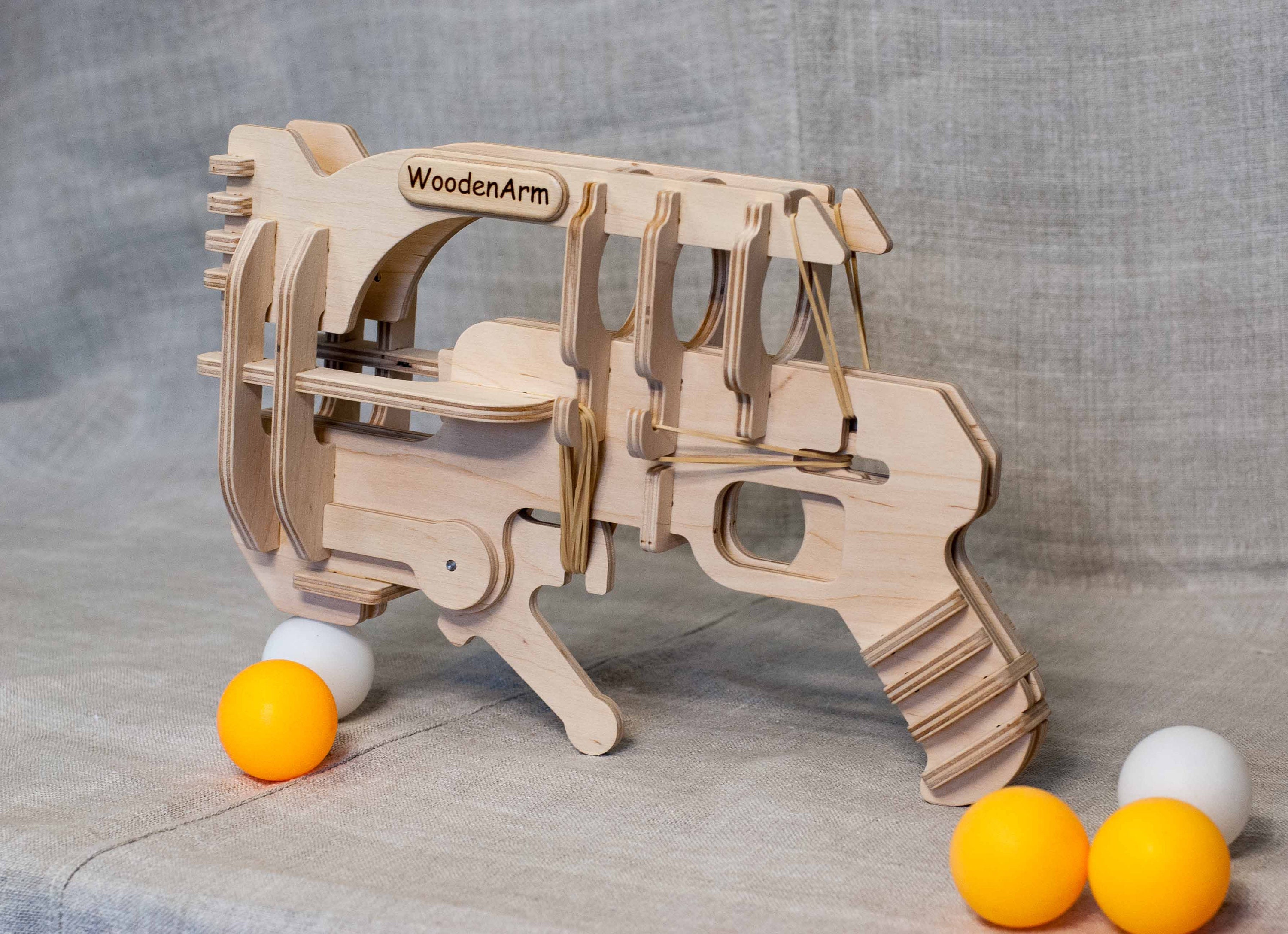 Ping Pong Gun Ping Pong Ball Shooter Handmade Child's - Etsy