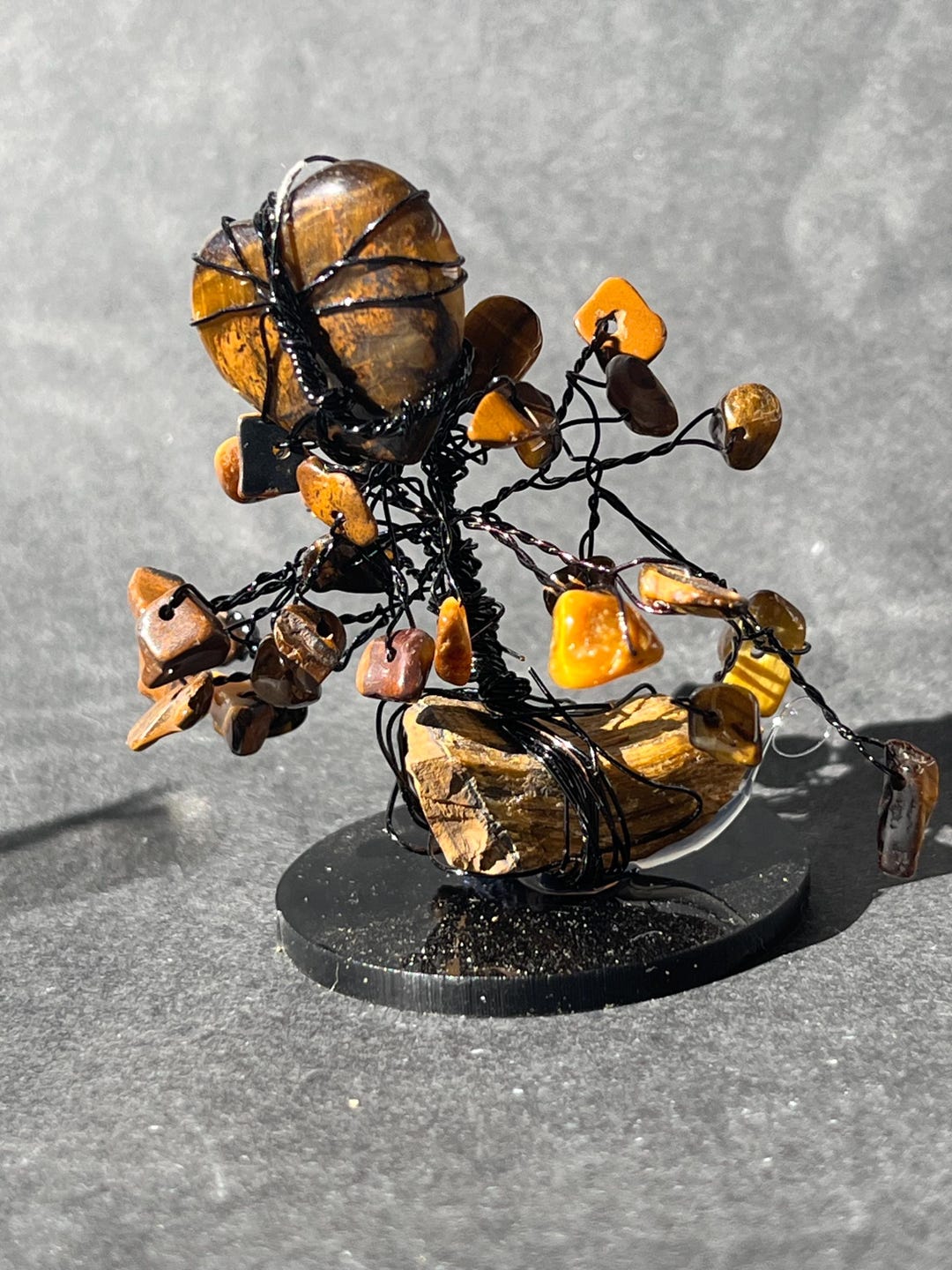 Mini Tigers Eye Crystal Tree - Etsy