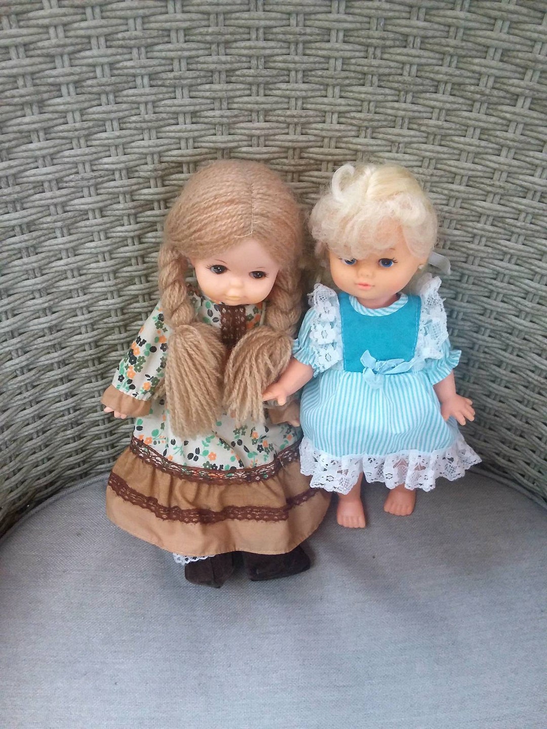 2 Pretty 70s Dolls/cute/gc - Etsy