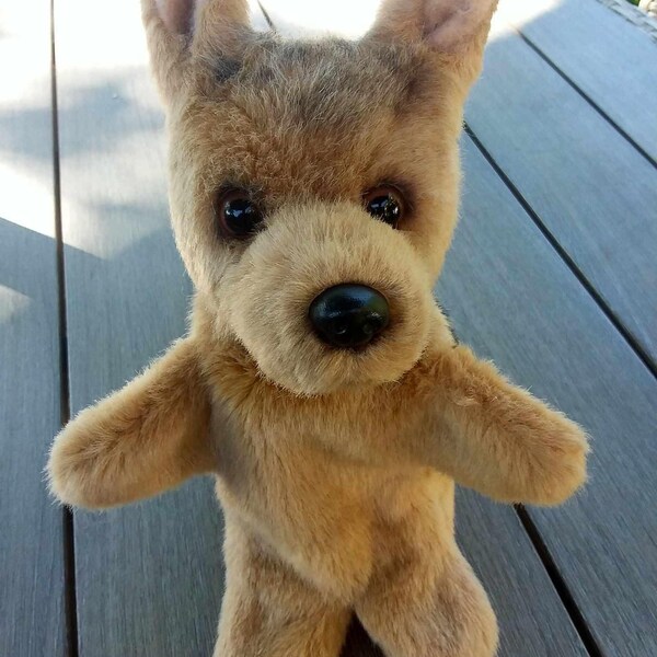 Realistic Dog Puppet - Etsy