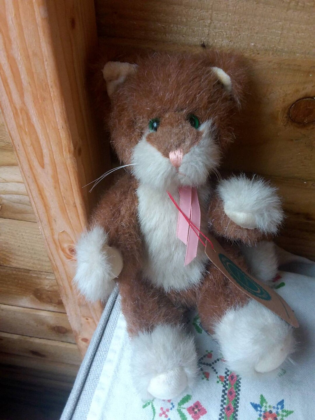 Boyds Bears/the Achive Collection/plush Cat/jointed/90s - Etsy