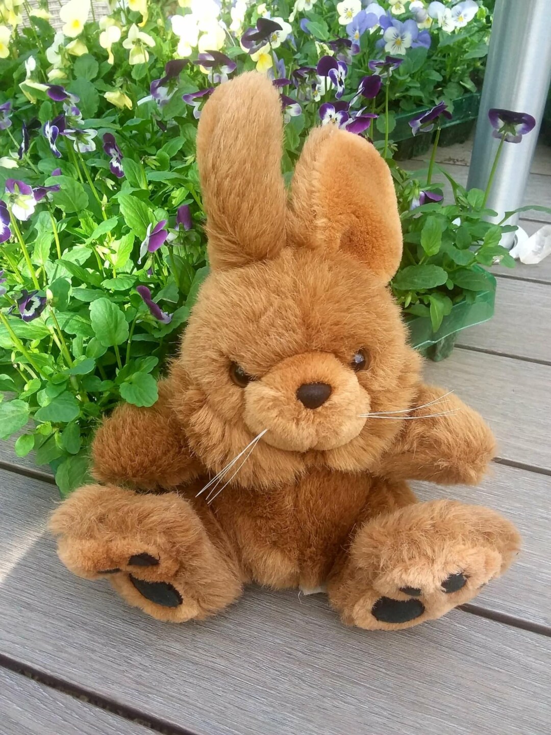 Lovely Little Sitting Plush Rabbit/gc/c17 - Etsy