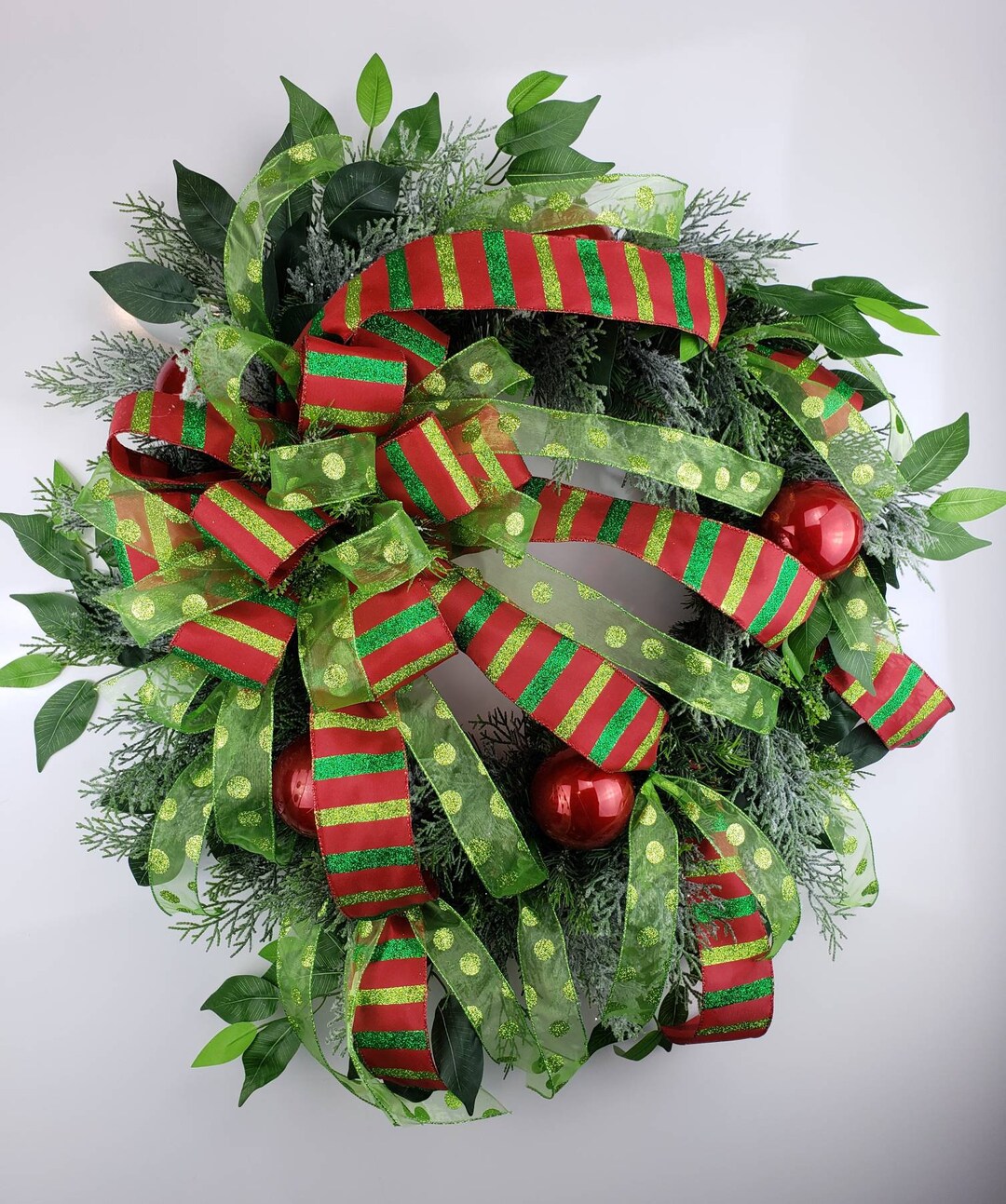 Traditional Christmas Wreath, Elegant Christmas Wreath, Whimsical ...