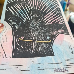 Trans Pride Print, Trans Top Surgery Art Print, Trans Art Print, Pride ...