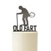 Funny Old Fart Birthday Cake Topper: Over the Hill - Etsy