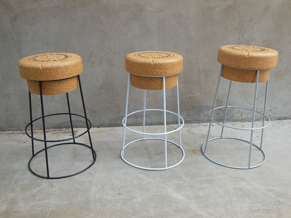 Tall Champagne Cork Bar/Breakfast Bar Stools | Etsy
