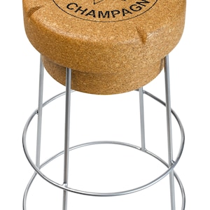 Tall Champagne Cork Bar/breakfast Bar Stools - Etsy