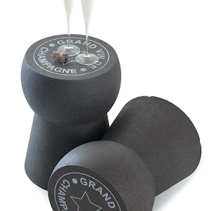 XL Champagne Cork Side Table, up to 40% OFF - Etsy