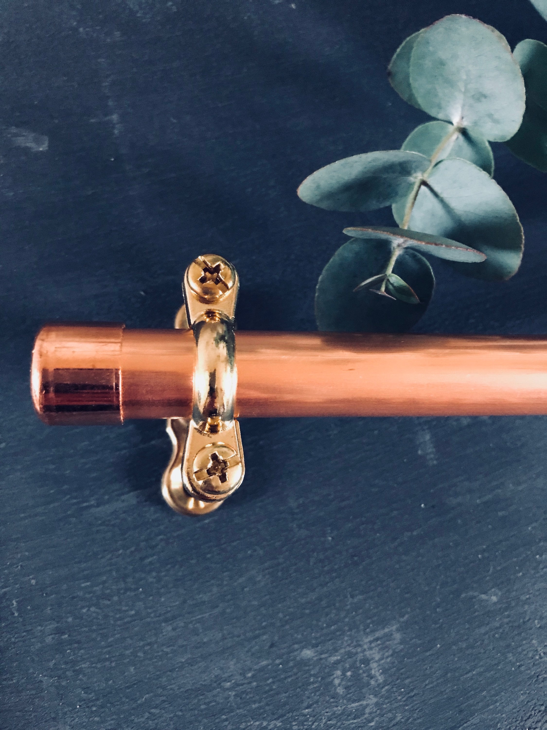 Copper & Brass Rail 10 inch | Etsy