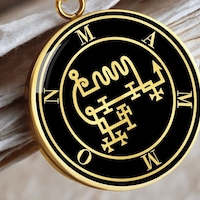 Clauneck Pendant Necklace Goetia Jewelry Gold Silver Amulet - Etsy