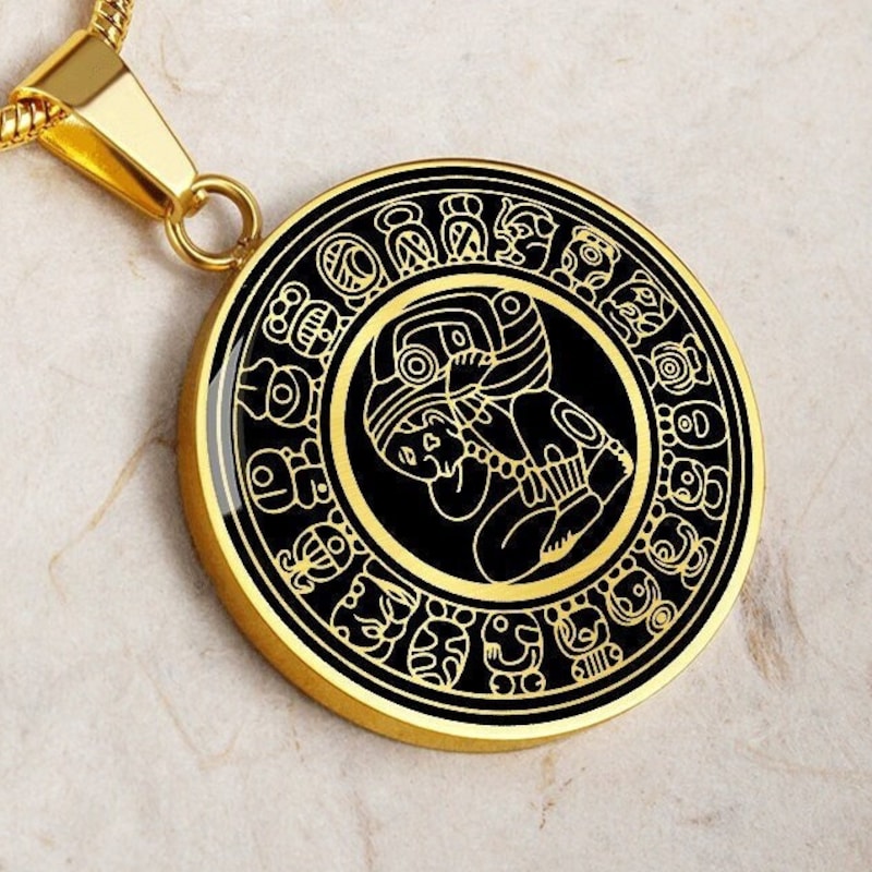 Mayan Pendant - Etsy
