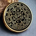 Grand Pentacle of Solomon Necklace Seal Pendant King Solomon Jewelry ...