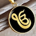 Ek Onkar Necklace Sikh Pendant Punjab Jewelry Gold Silver Charm Chain ...