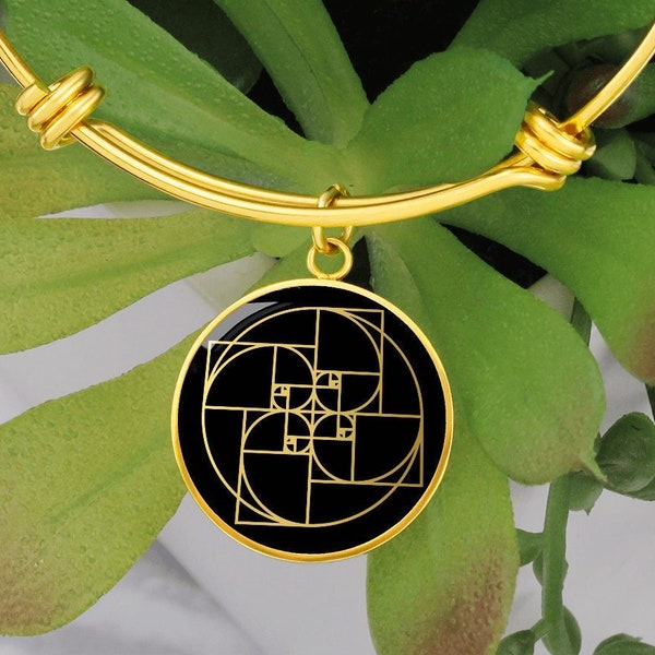Fibonacci Pendant - Etsy