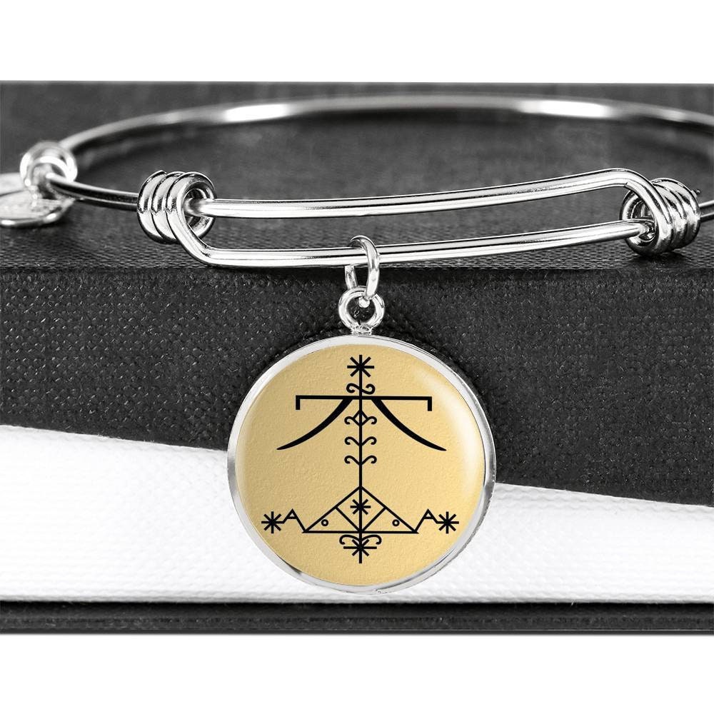 Hogou Ferraille Voodoo Veve Bracelet Jewelry Witchy Pendant Amulet ...