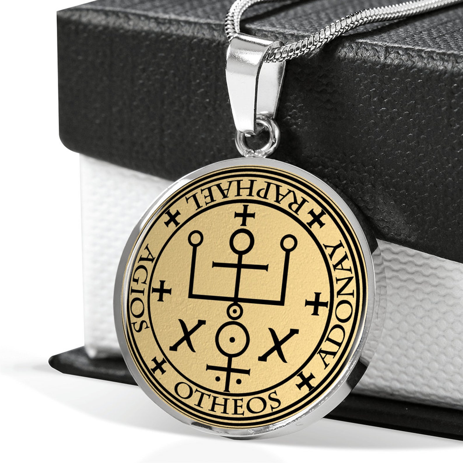 Archangel Seal Amulet Sigil Talisman Necklace Pendant Jewelry - Etsy