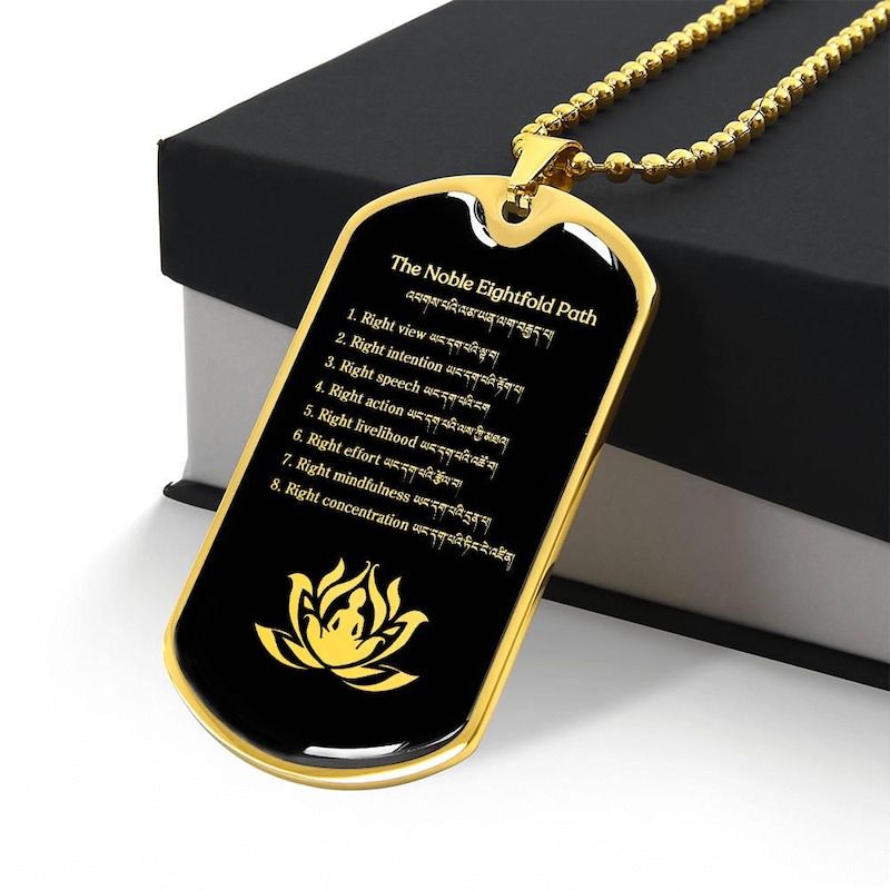 Eightfold Path Pendant - Etsy