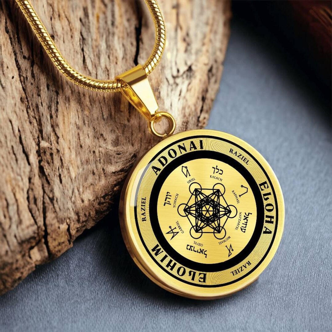 Archangel Protection Pendant Necklace Gold Silver Jewelry Amulet ...