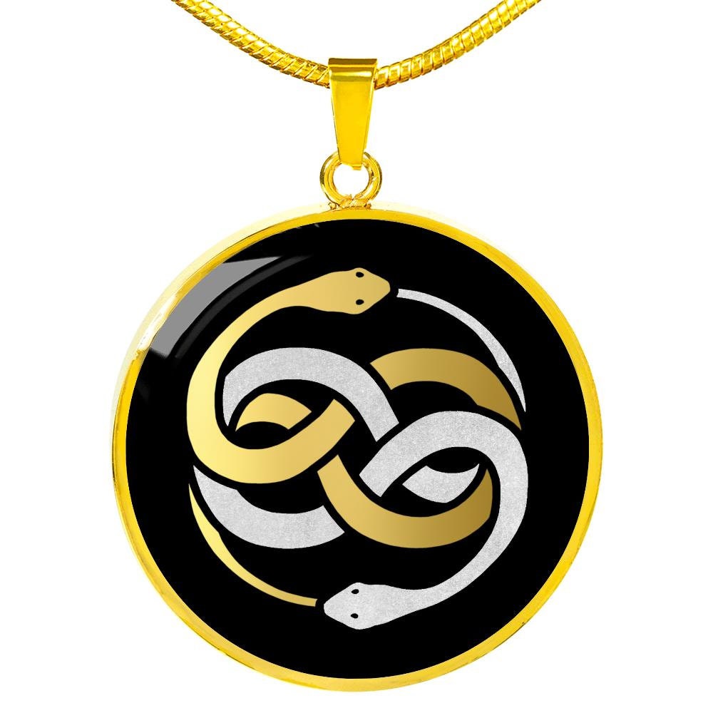 Auryn Snake Necklace Neverending Story Pendant Jewelry | Etsy
