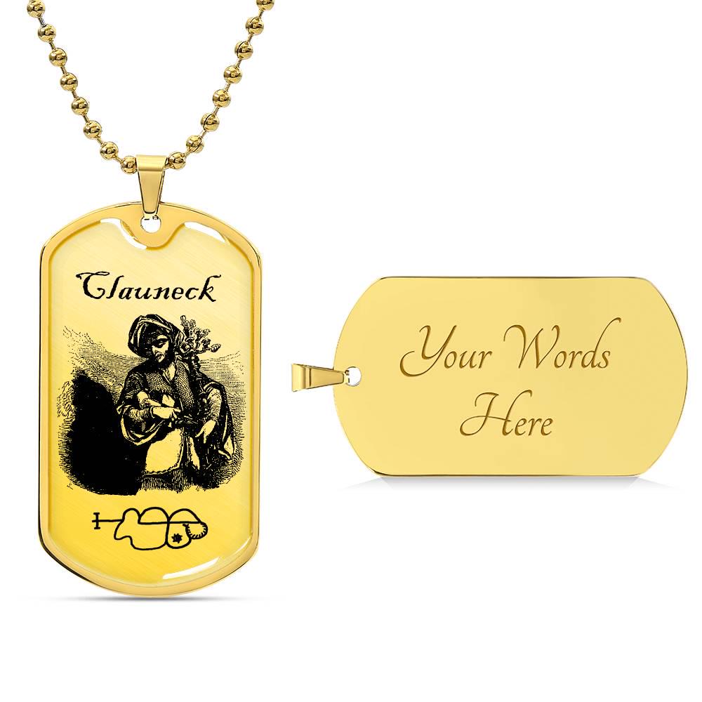 Clauneck Pendant Necklace Goetia Jewelry Gold Silver Amulet - Etsy