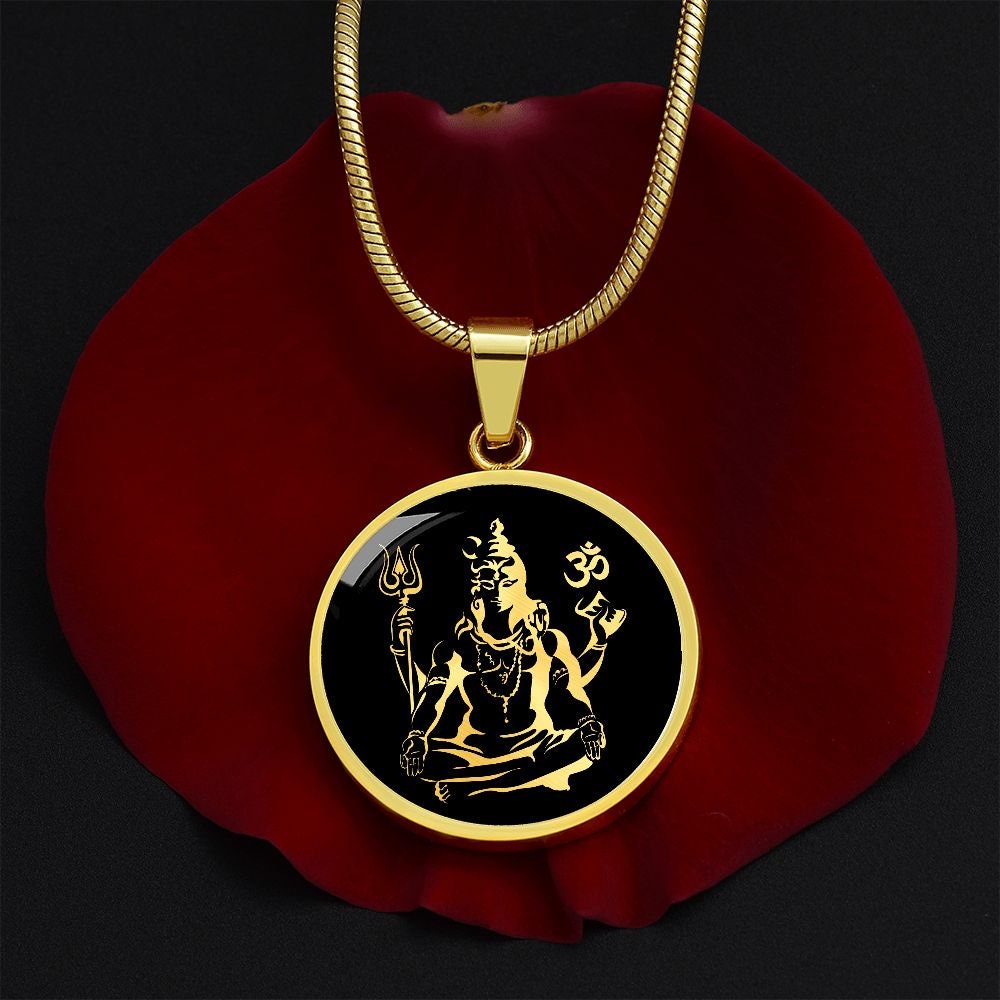 Shiva Necklace Pendant Hindu God Lord Shiva Jewelry Gift Charm - Etsy