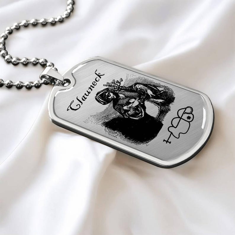 Clauneck Pendant Necklace Goetia Jewelry Gold Silver Amulet - Etsy