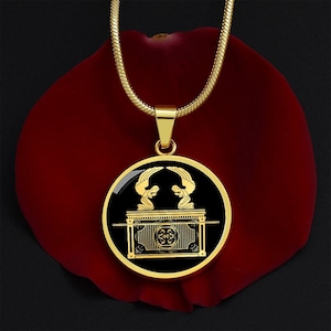 Ark of the Covenant Necklace Pendant Judaica Jewelry Gift - Etsy