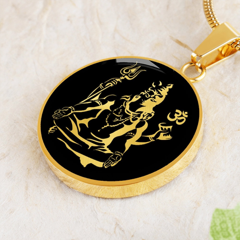 Shiva Necklace Pendant Hindu God Lord Shiva Jewelry Gift Charm - Etsy