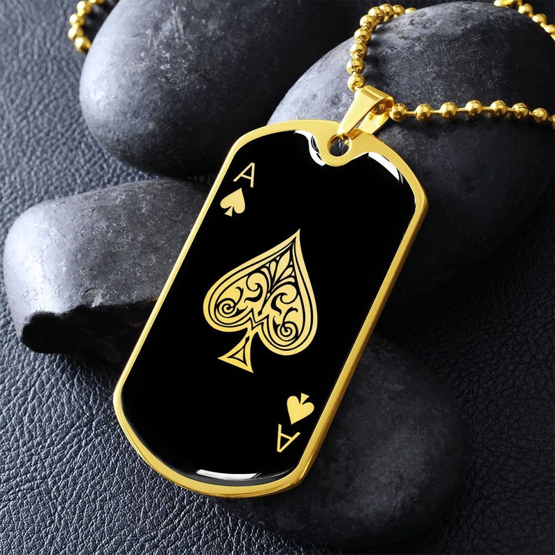 Spade Necklace - Etsy